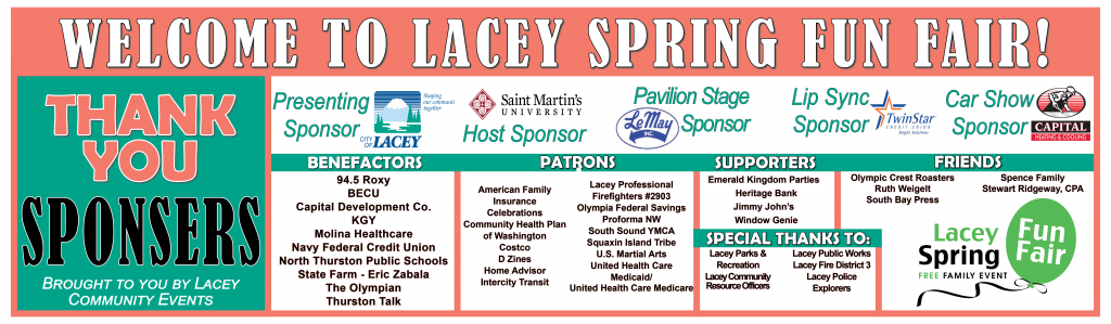 Lacey Spring Fun Fair – Lacey's Premier FREE Family A-Fair!